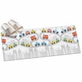 2x6ft Area Rug,Cartoon Car Grey Silhouette Washable Large Rugs Soft Non ...