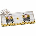 2x6ft Area Rug,Farmhouse Truck with Pig Washable Large Rugs Soft Non ...