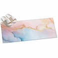 2x6ft Area Rug,Geometric Golden Wave Line Washable Large Rugs Soft Non ...