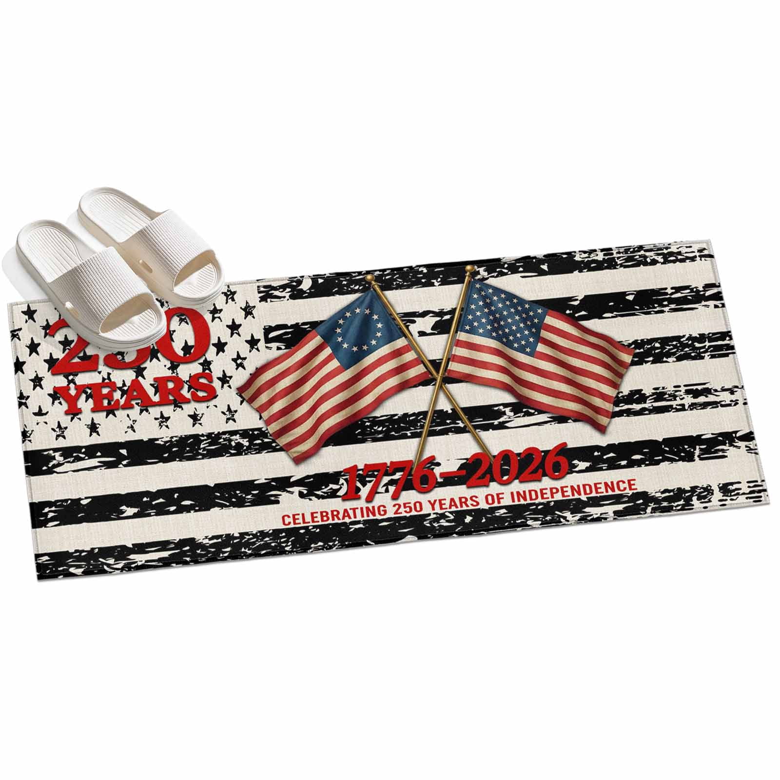 2x6ft Area Rug,Independence Day Anniversary Washable Large Rugs Soft ...