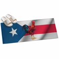 2x6ft Area Rug,Puerto Rico Flag Farm Rooster Washable Large Rugs Soft ...