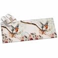 2x6ft Area Rug,Spring Bird Vintage Postcard Washable Large Rugs Soft ...