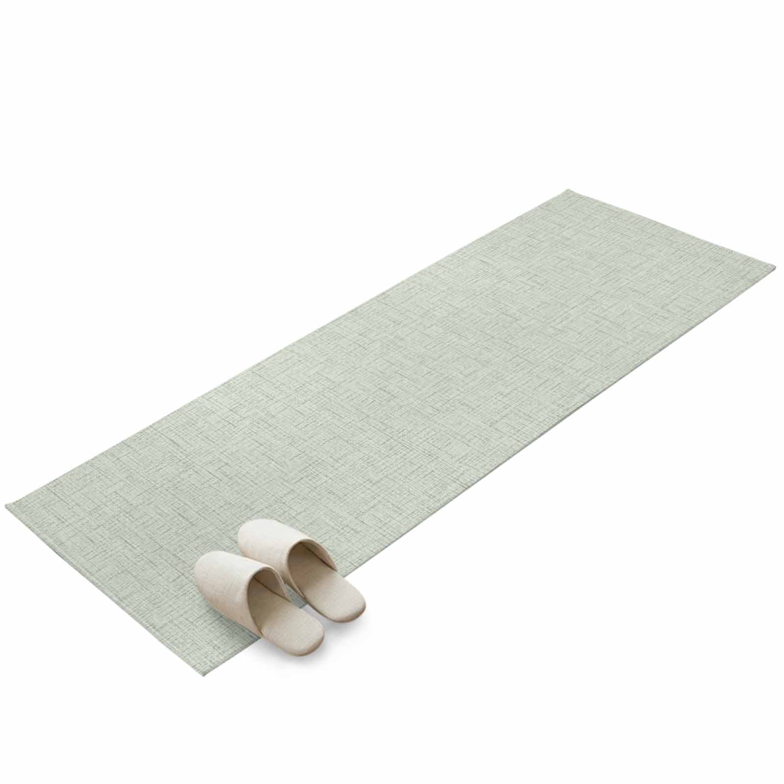 2x6ft Rugs for Living Room,Washable Area Rug,Light Green Solid Color ...