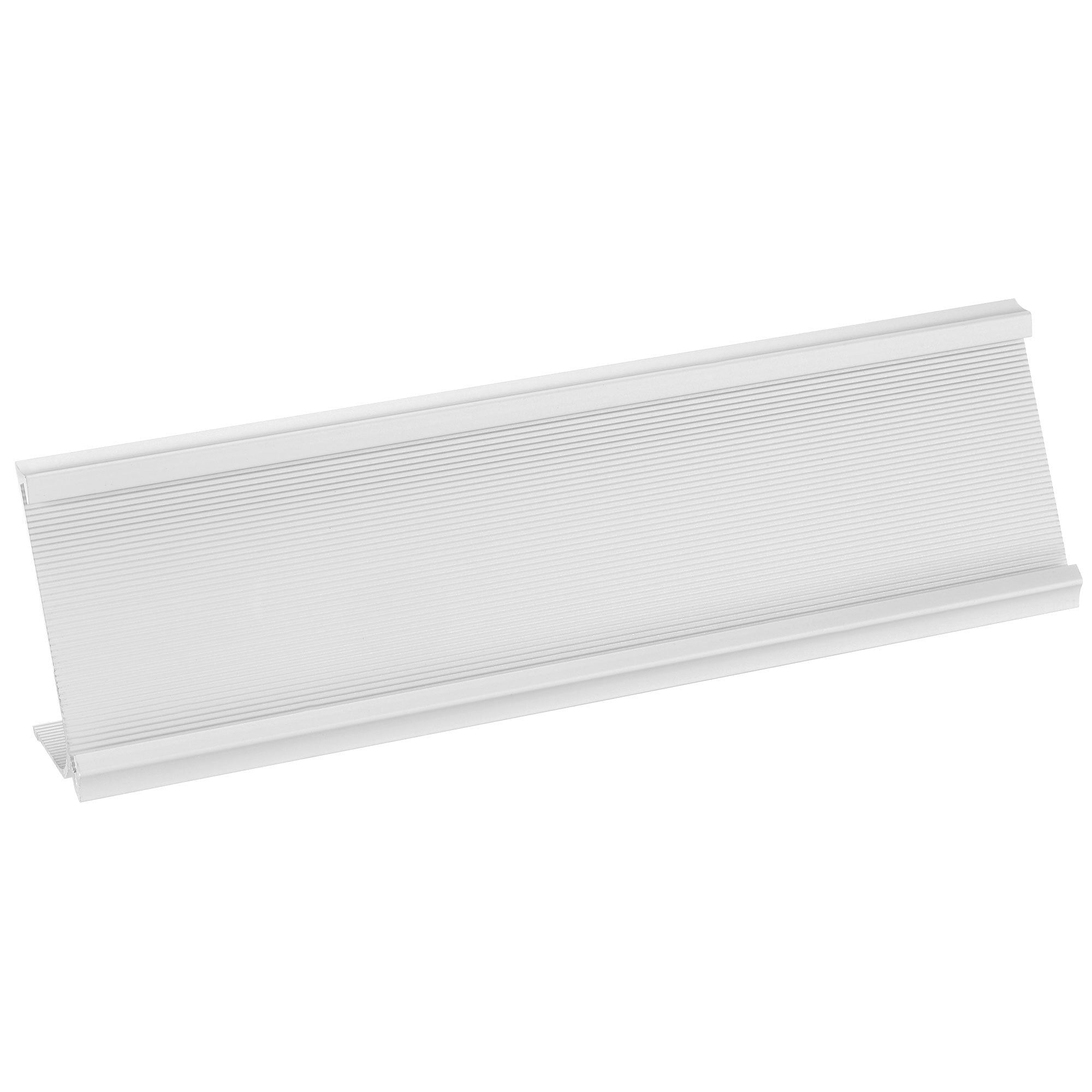 2x7.8inch Aluminum Name Plate Holder, L Type for Desk Sign Holder ...