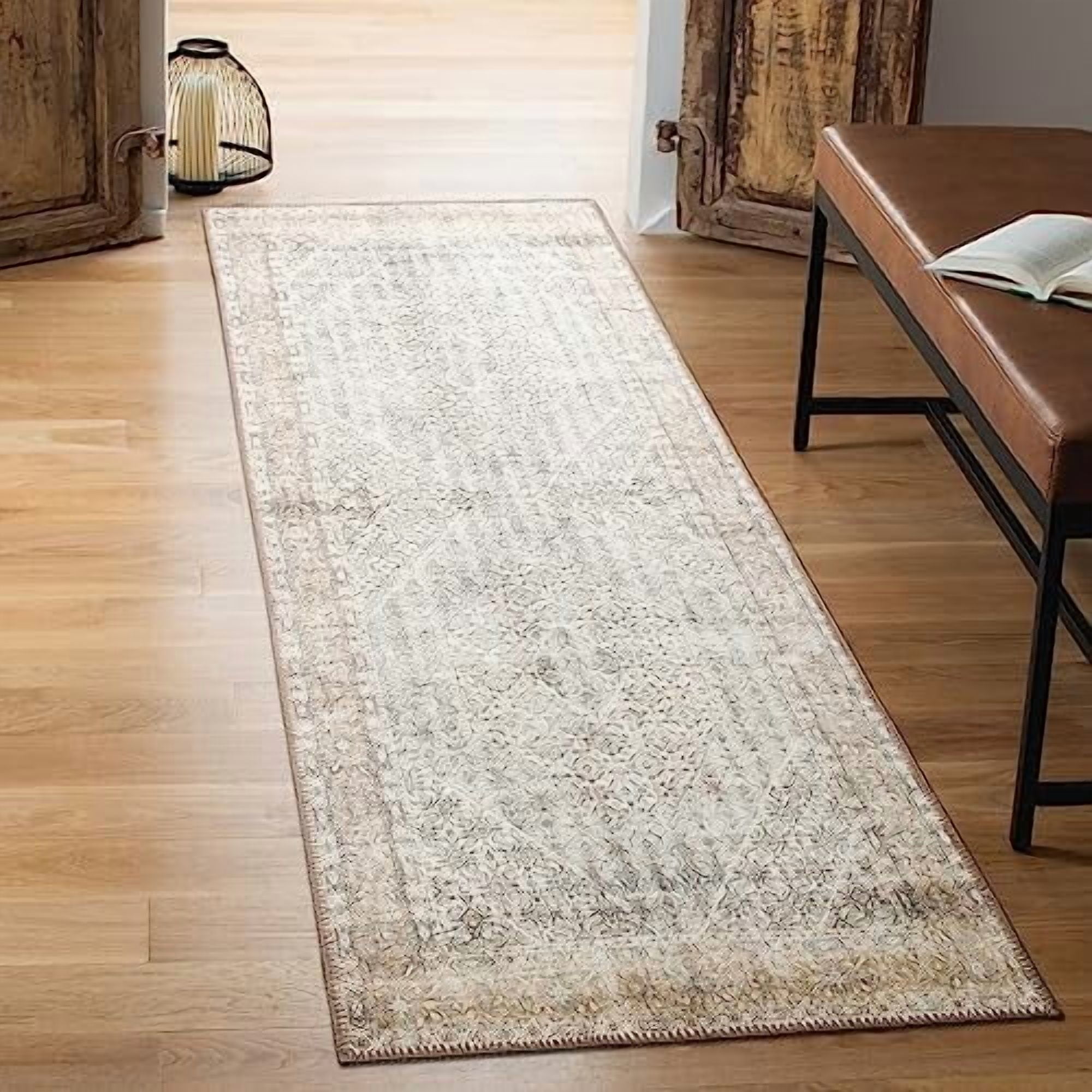 2x7 Rug - Machine Washable Runner Rug with Non-Slip Backing, Ideal for ...