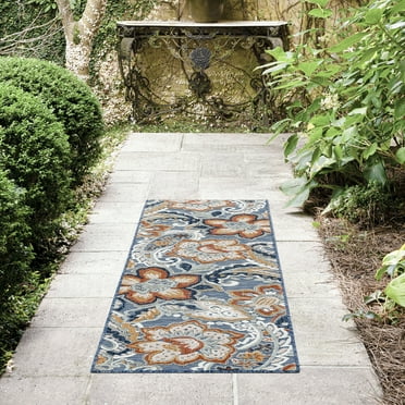 Stylish Camping Reversible Graphic Patio Mat - Walmart.com