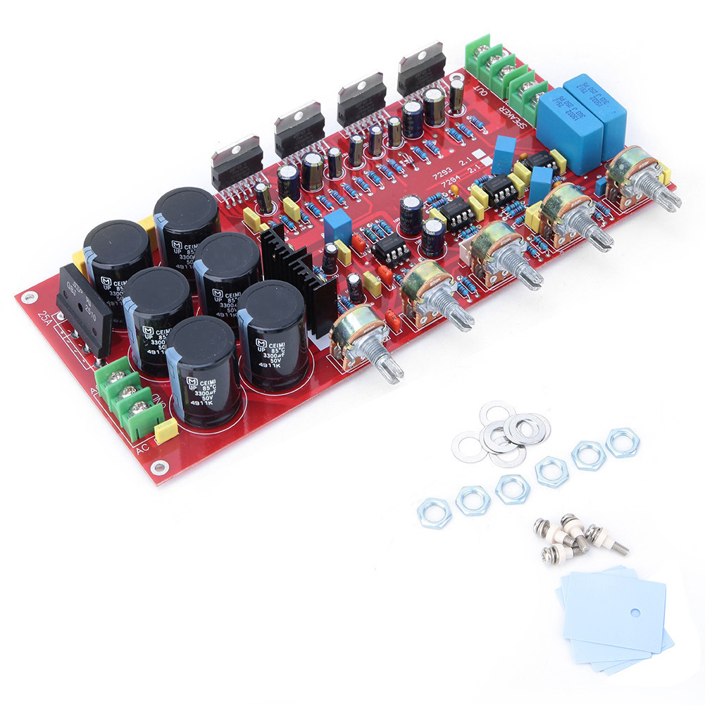 2x80W + 160W Subwoofer Power Amplifier Module for Enhanced Sound ...