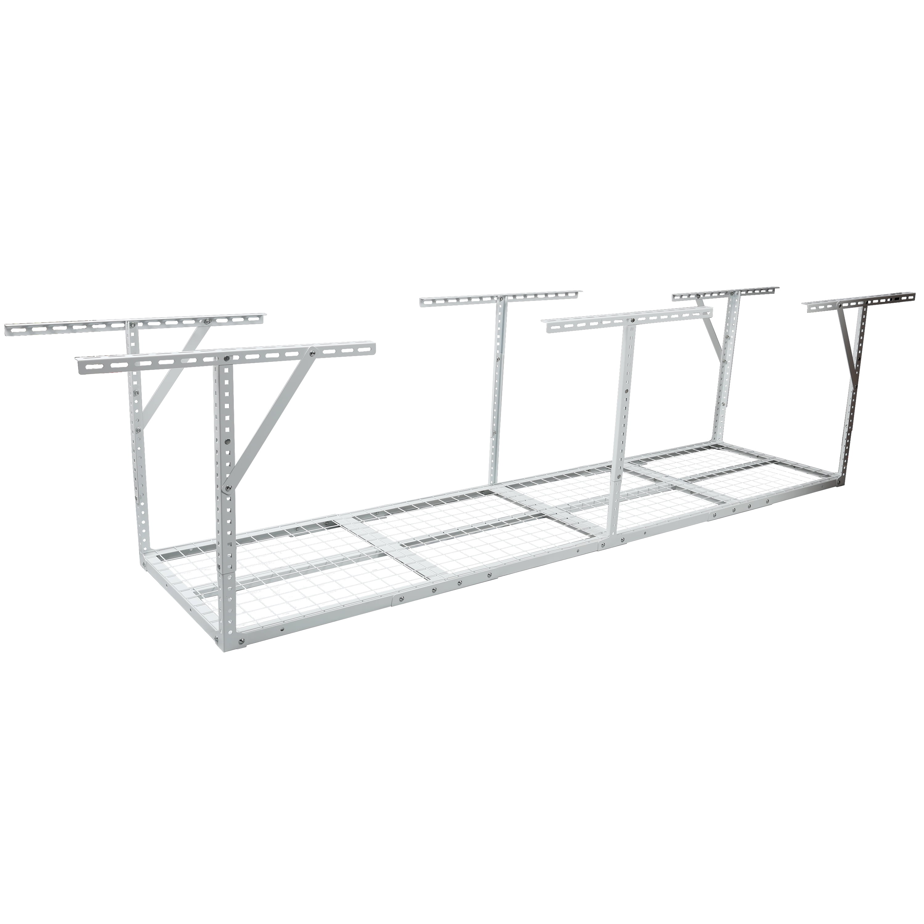 2x8FT Overhead Garage Storage Rack,Adjustable Storage Organization ...