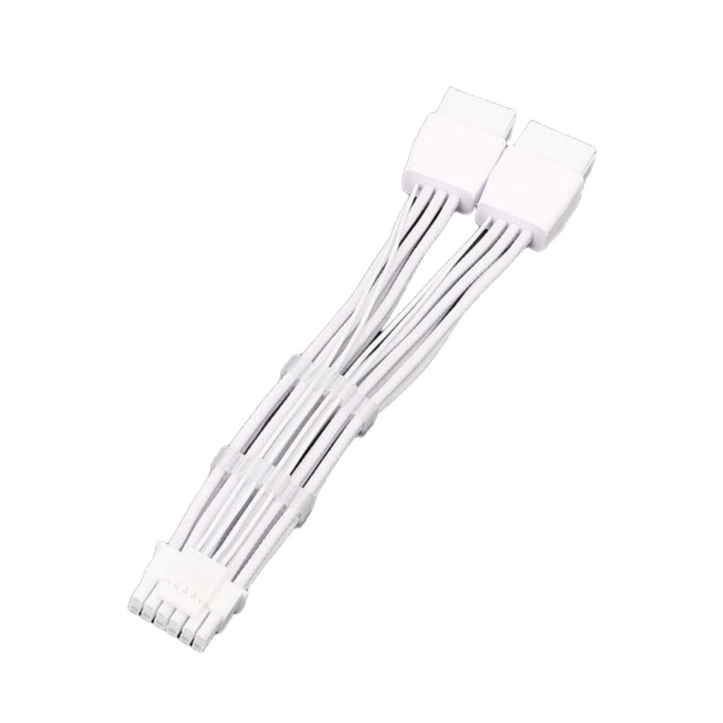 2x8Pin To 16Pin (12+4Pin) 12VHPWR GPU Power Cable 16AWG GPU Extender ...