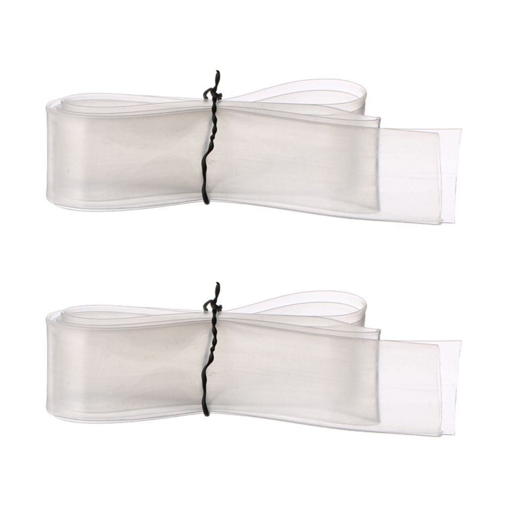 2xClear Transparent Sleeve 25mm x 1m - Walmart.com