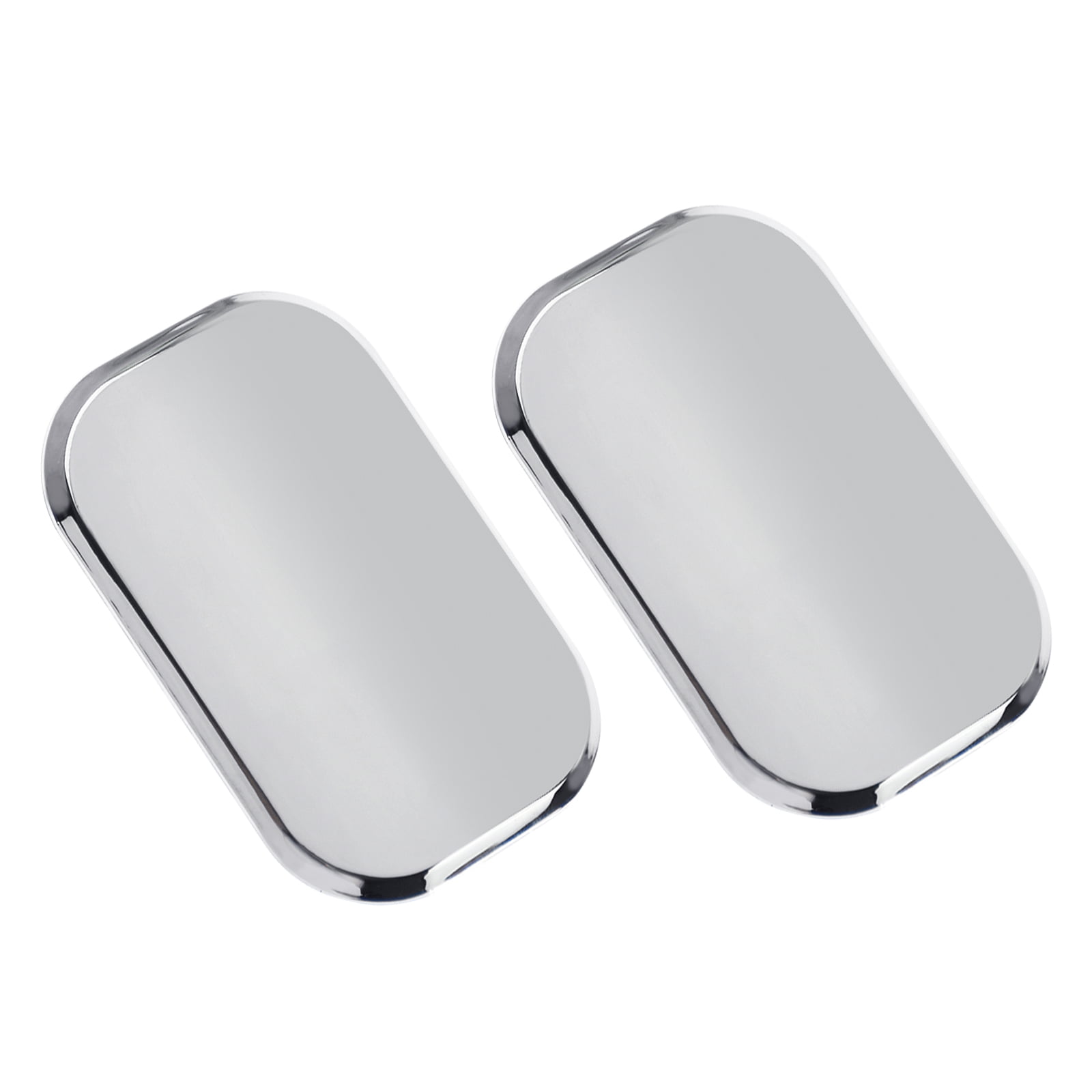 2xRear Chrome Fender Antenna Hole Filler Plug Cover Fit For Harley ...