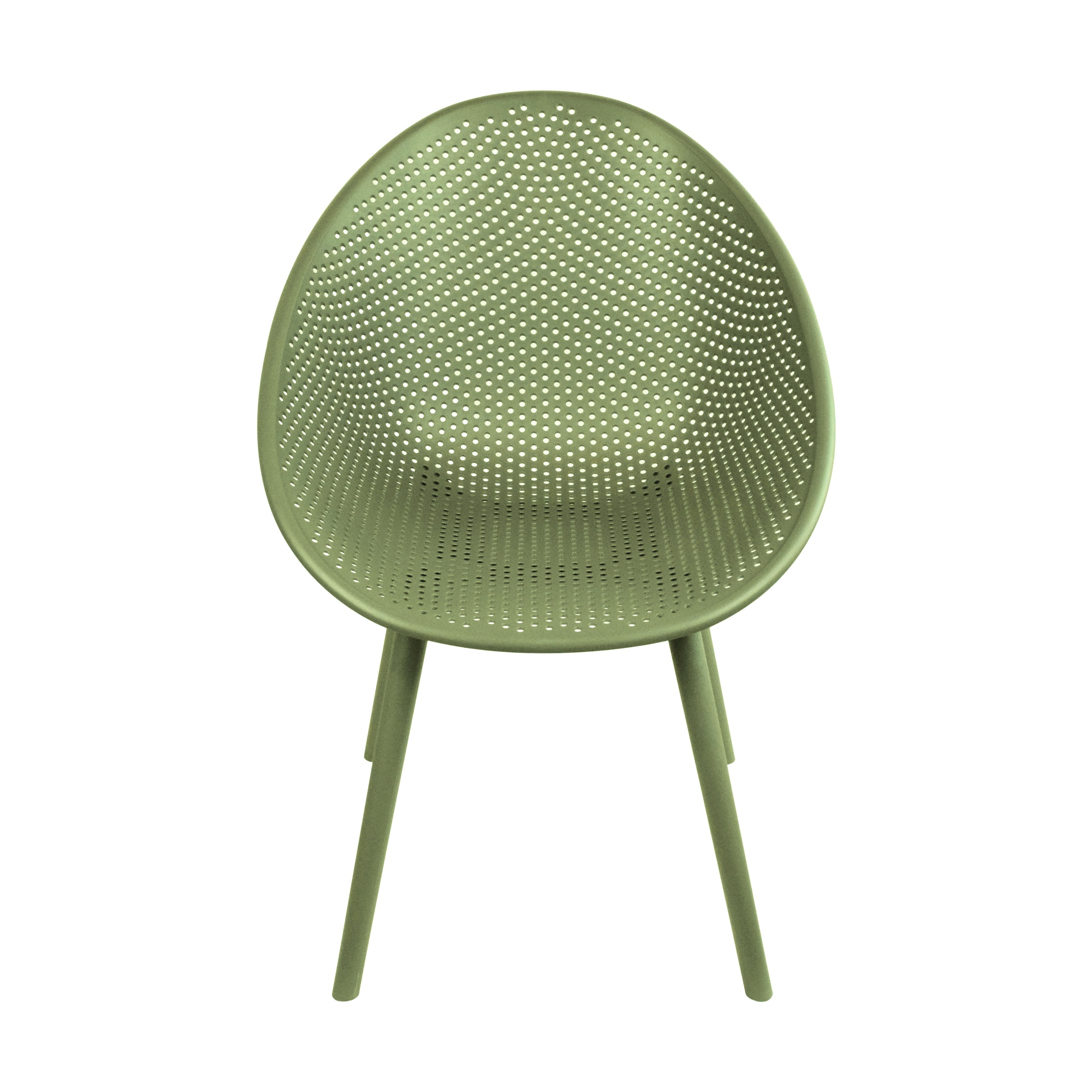 2xhome Modern Perforated Egg-Shaped Dining Accent Chairs, Breathable ...