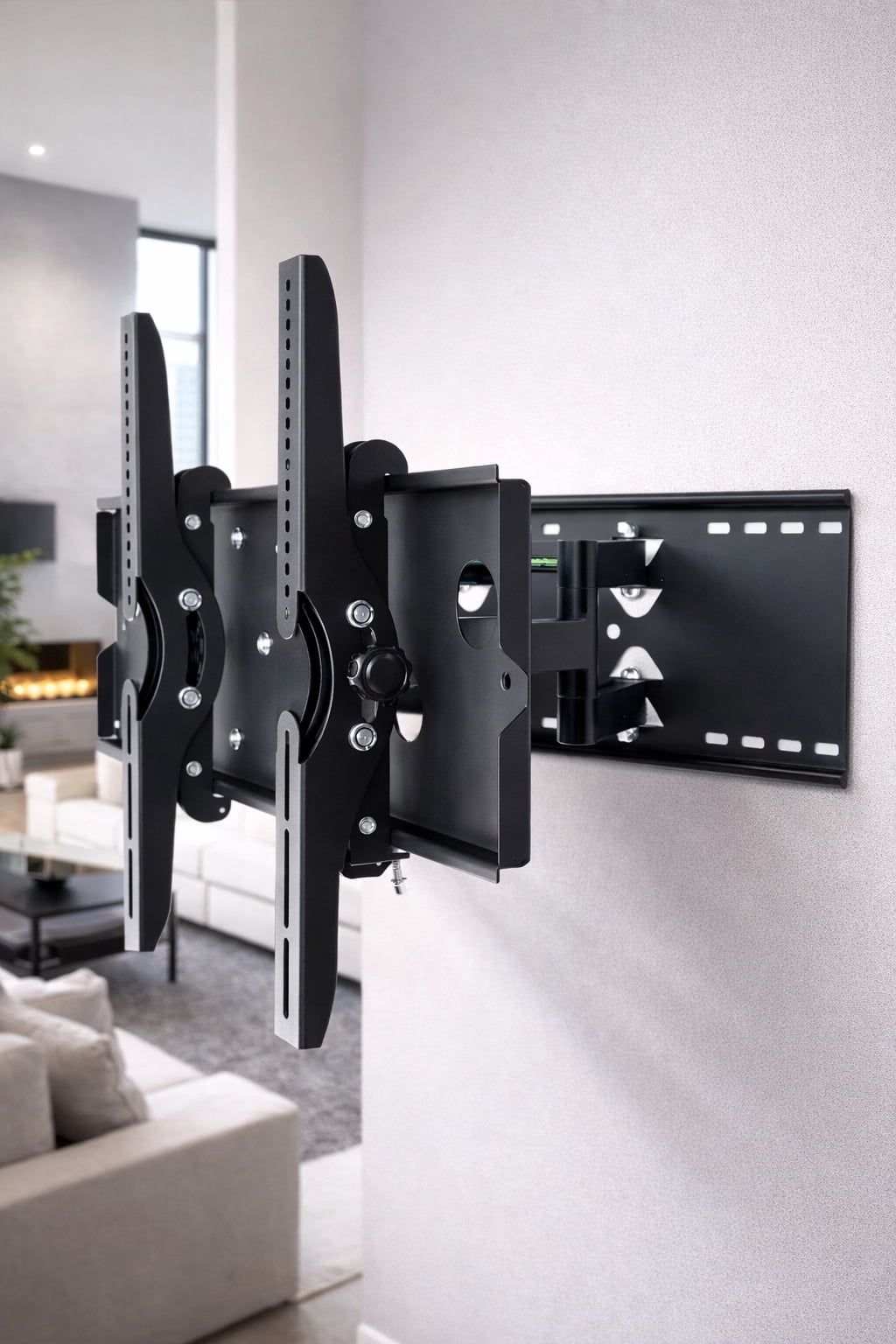 2xhome - Universal TV Wall Mount Tilt and Swivel Full Motion ...