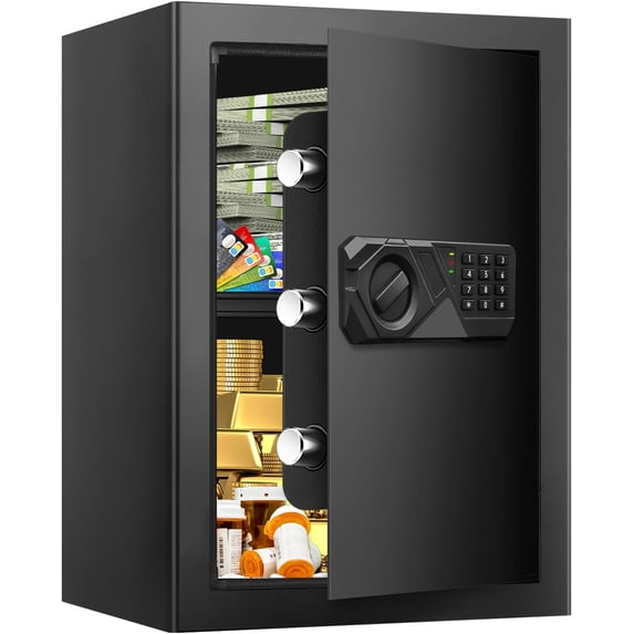 3.0 Cuft Fireproof Safe for Home Use, Digital Home Safes Fireproof ...