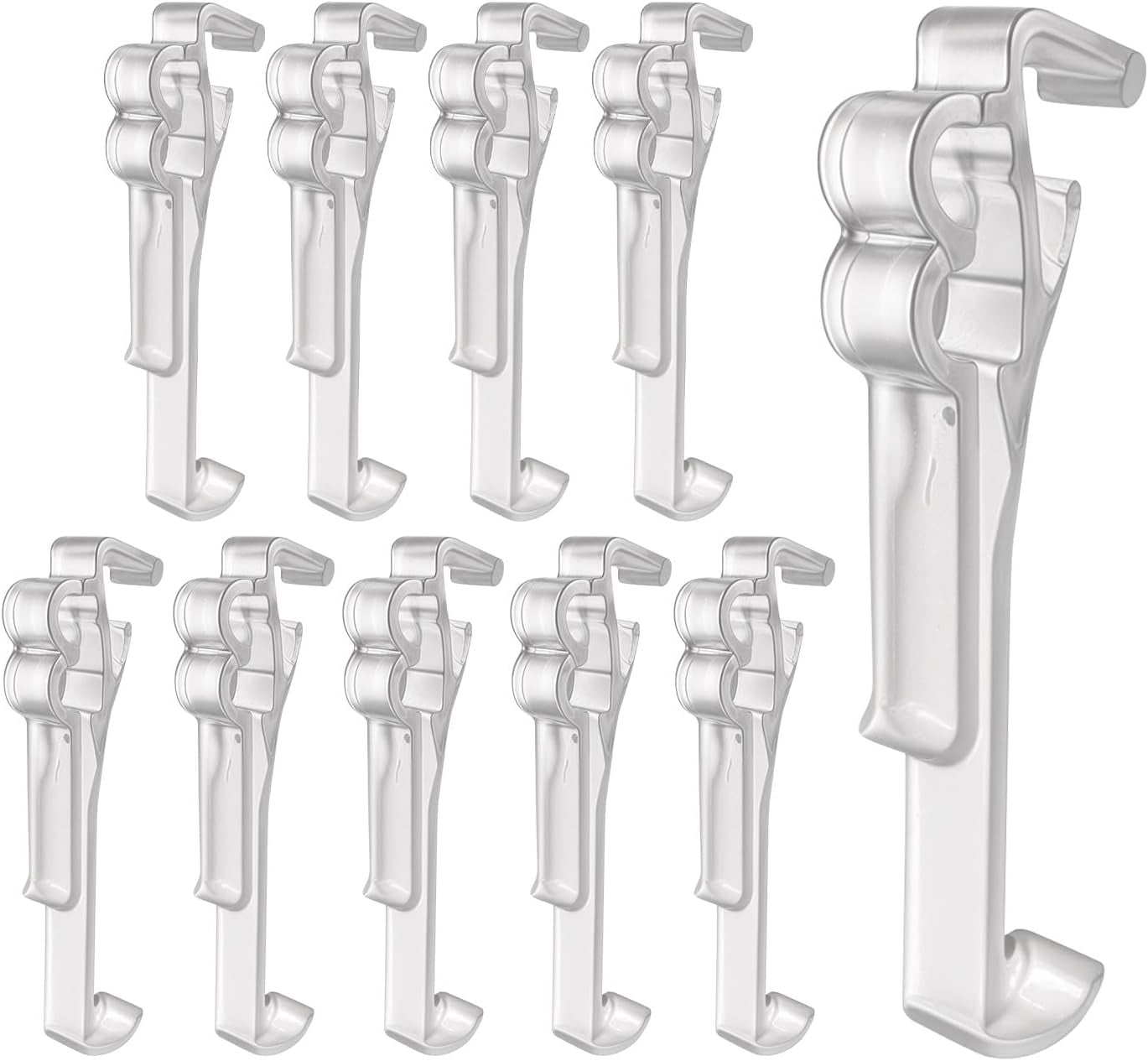3.0 Inch Clear Valance Clips for Blinds & Window Shades, 10-Pack ...