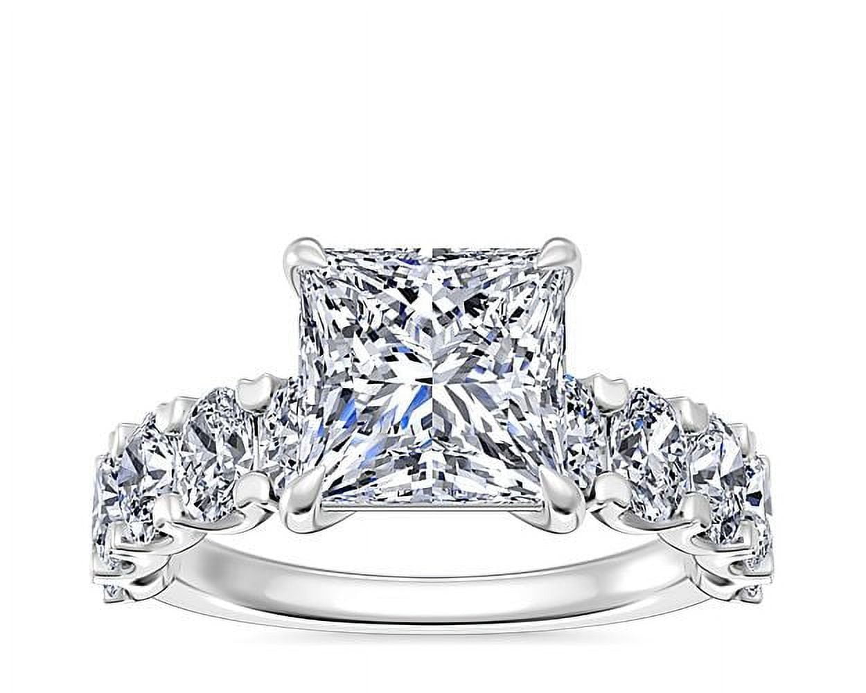 3.00 Carat Fine Princess Shape IGI Certified Lab Grown Diamond ...