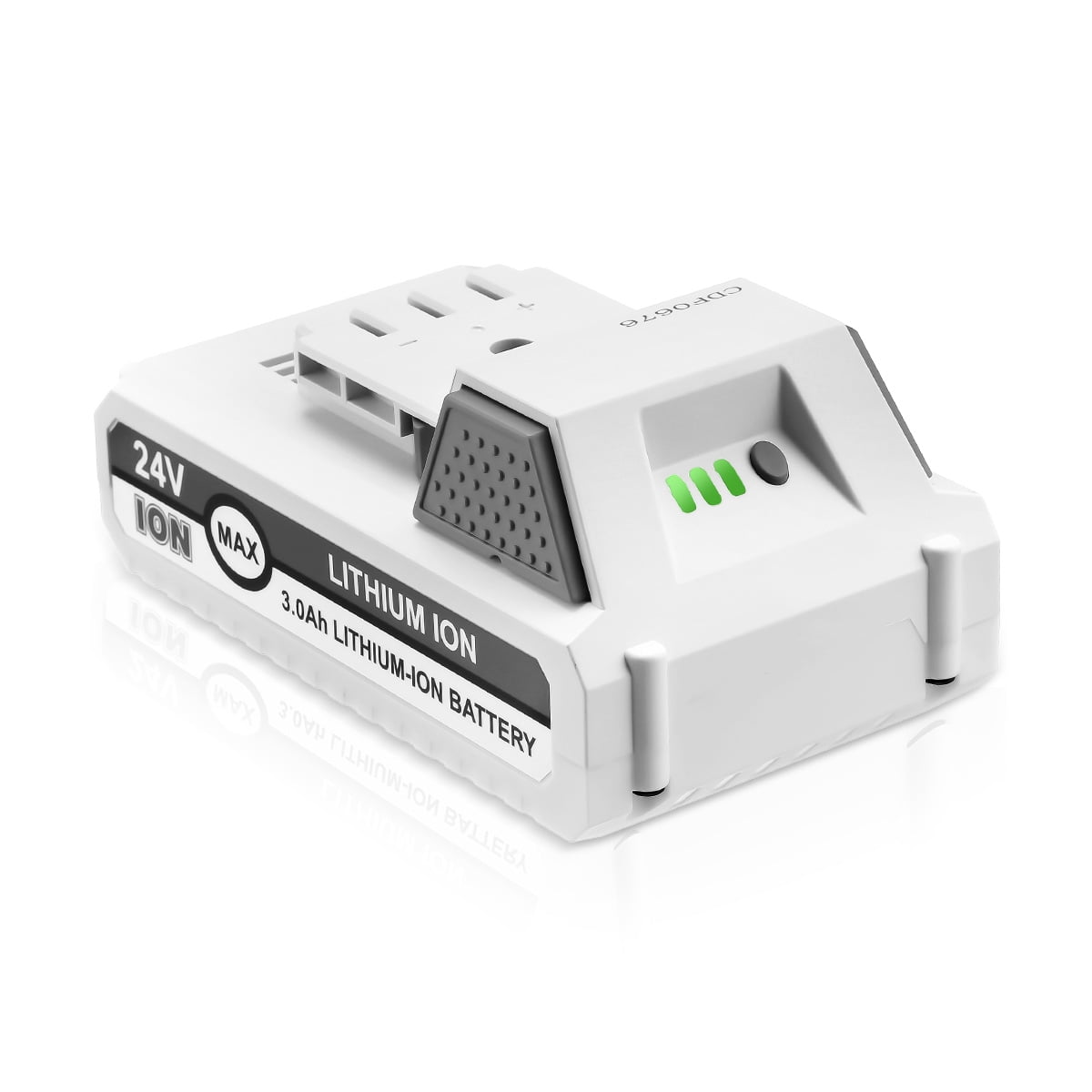 3.0Ah 24V Replacement Lithium-Ion Battery for Snow Joe+Sun Joe 24 Volts ...