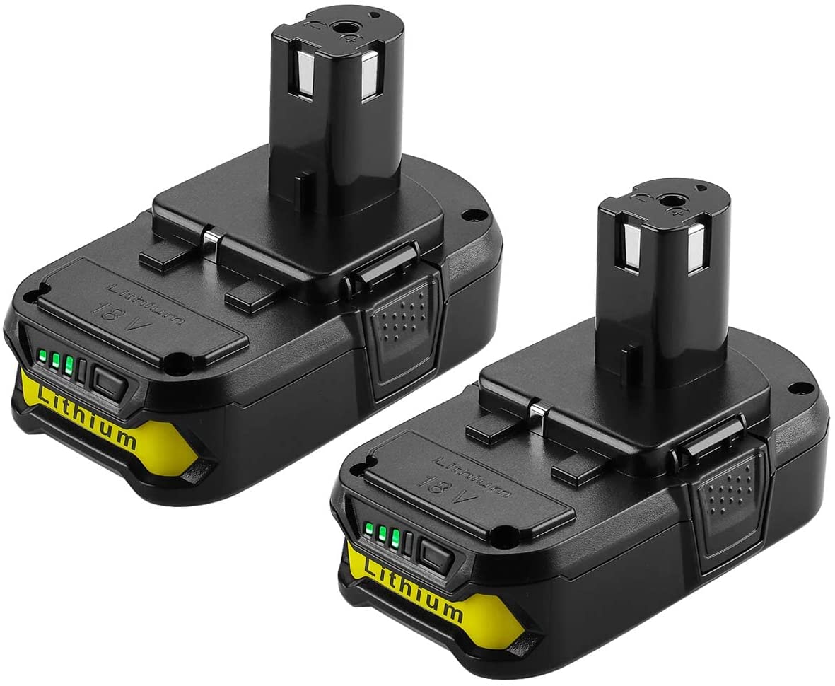 2 Pack 8.0Ah P108 18Volt Replacement Battery Compatible with Ryobi 18V ...