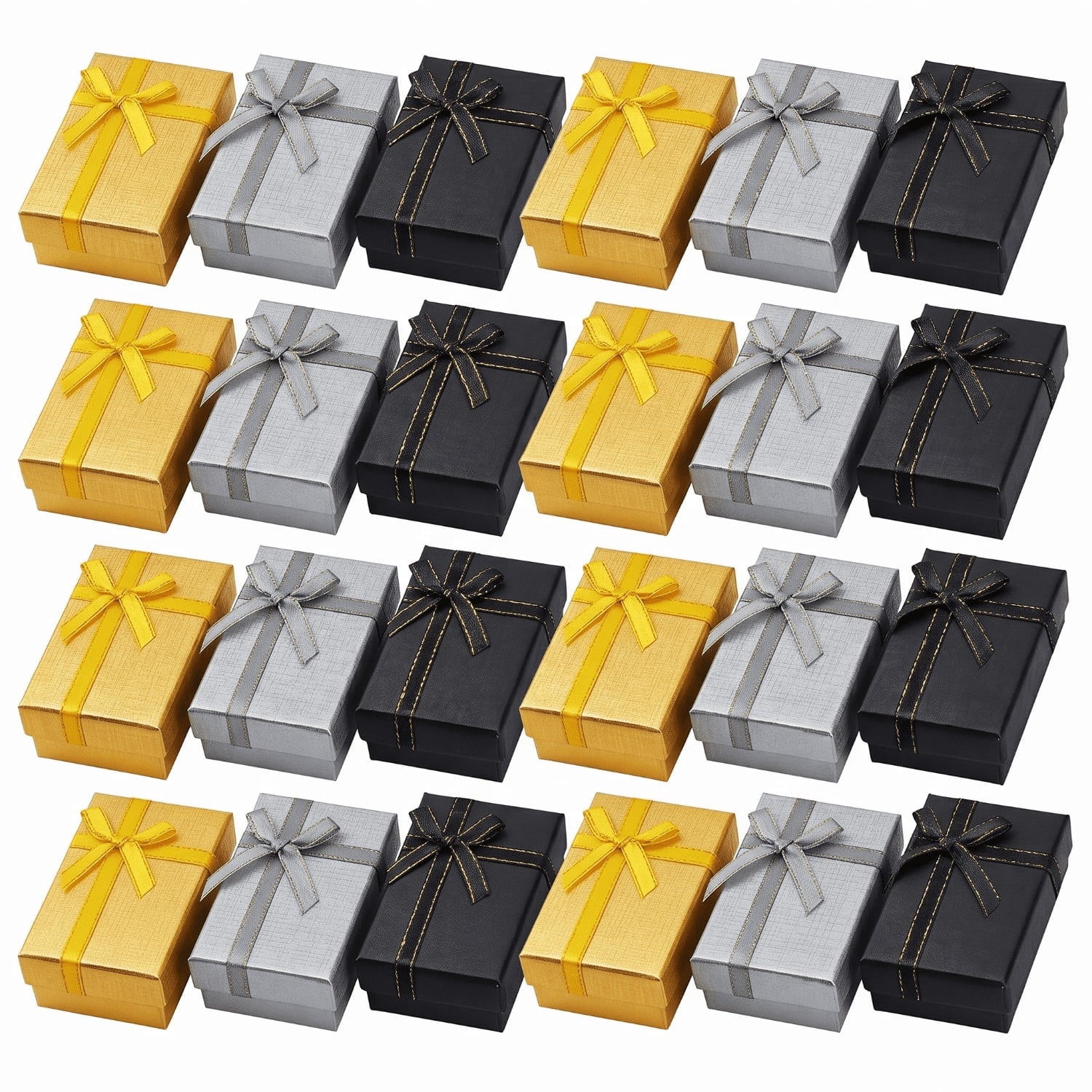3.1×1.9 Inch Mini Empty Jewelry Gift Boxes, Jewelry Packaging Boxes for ...