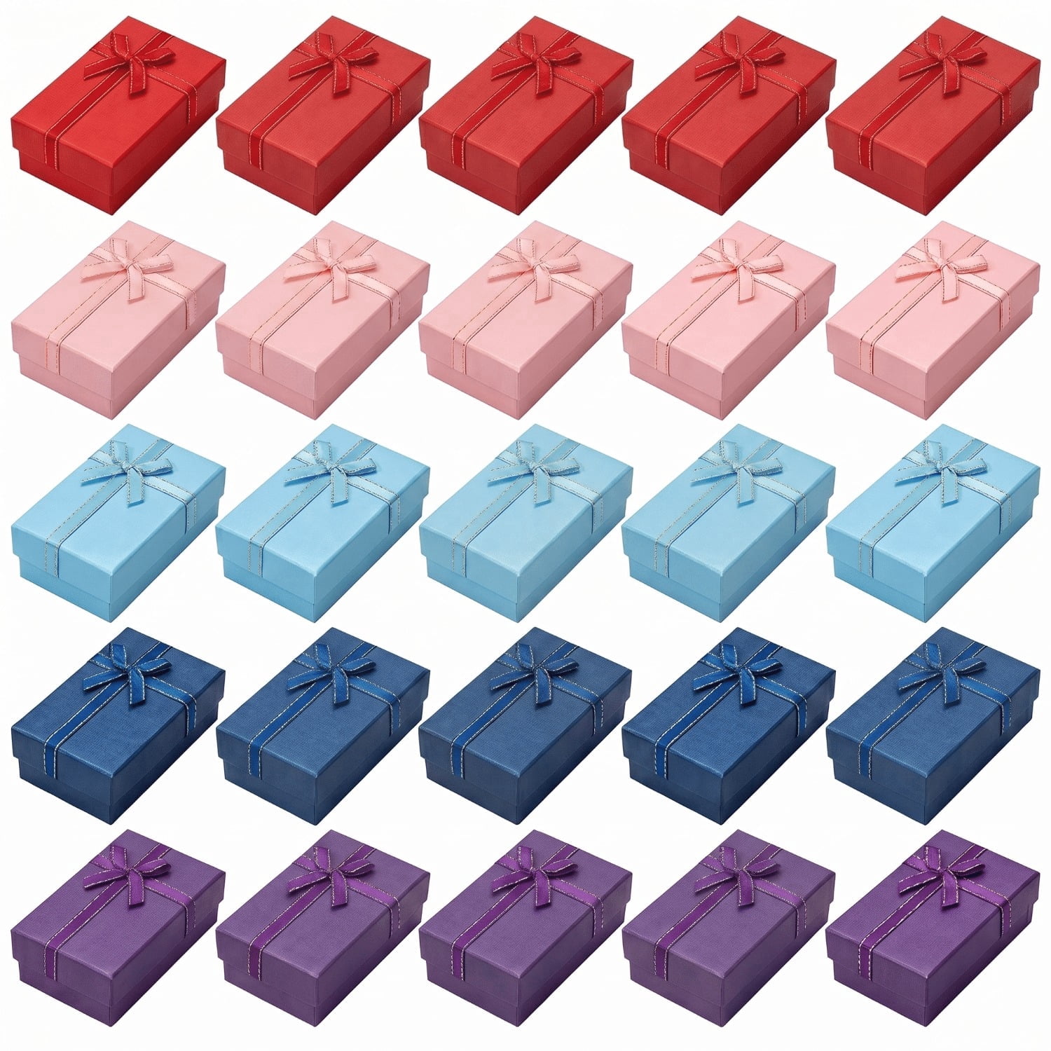 3.1×1.9 Inch Mini Empty Jewelry Gift Boxes, Jewelry Packaging Boxes for ...