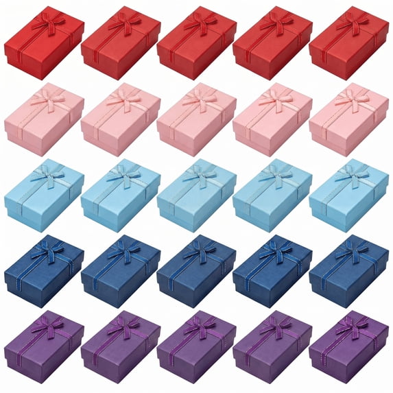 3.1×1.9 Inch Mini Empty Jewelry Gift Boxes, Jewelry Packaging Boxes for ...