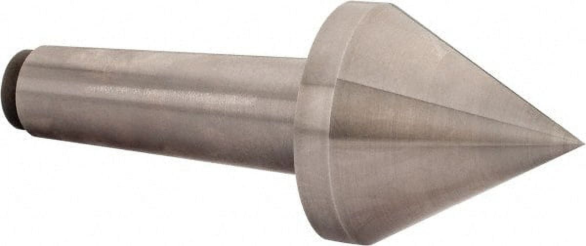 3-1/2" Head Diam, Hardened Tool Steel Pipe Nose Point Solid Dead Center ...
