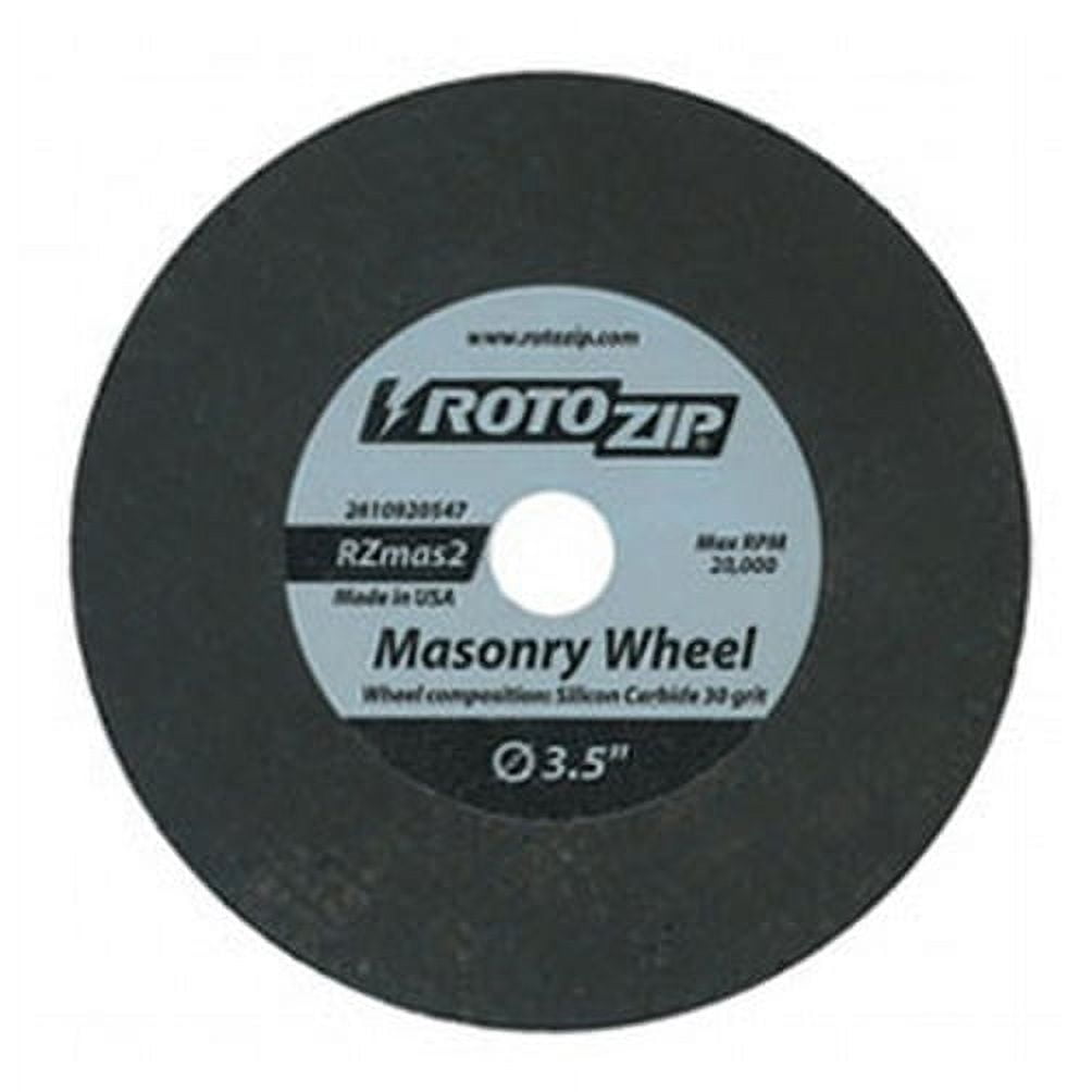 3-1/2" Masonry Cut-Off Zip Wheels (Pack of 2) - Walmart.com