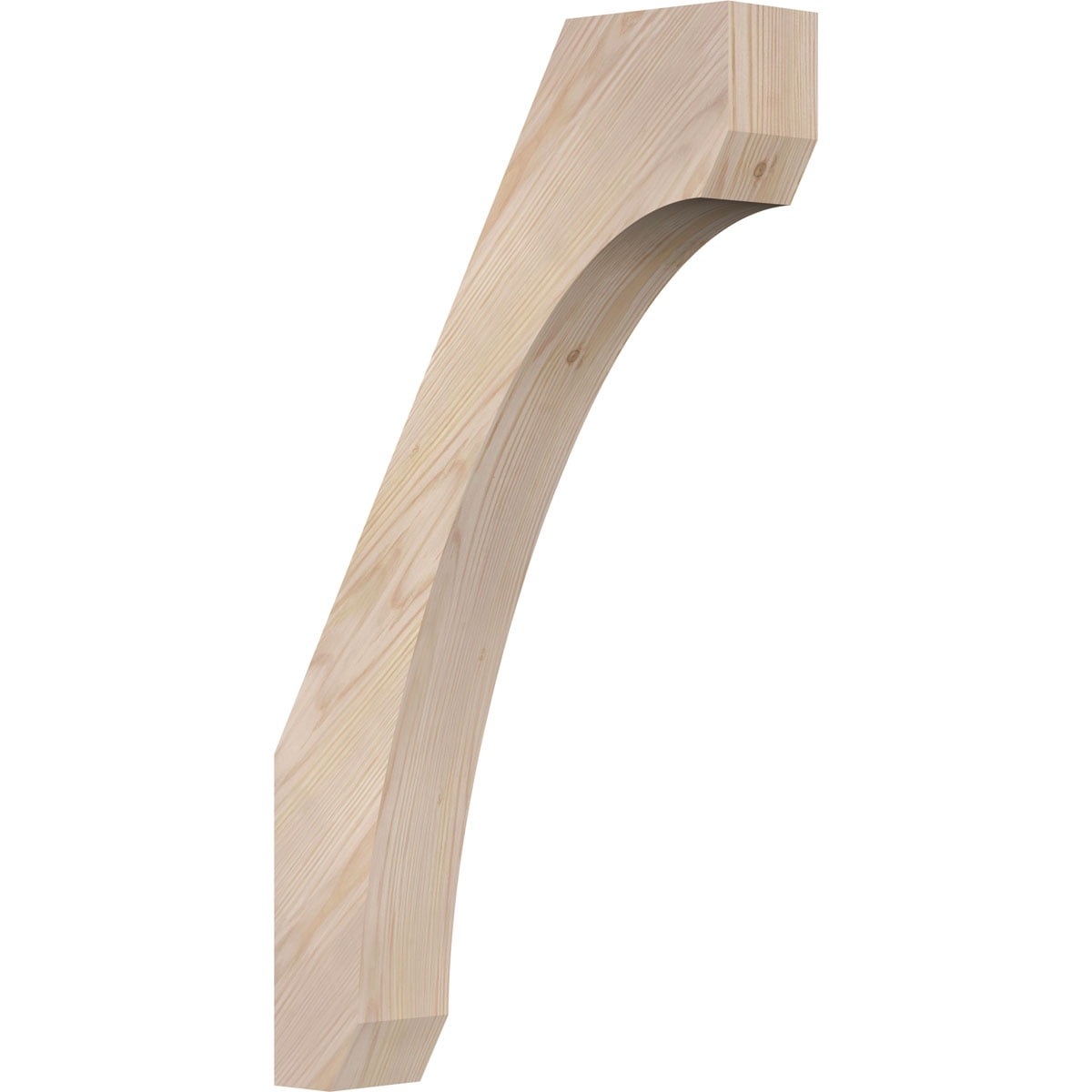 3 1/2"W x 16"D x 28"H Legacy Smooth Knee Brace, Douglas Fir - Walmart.com