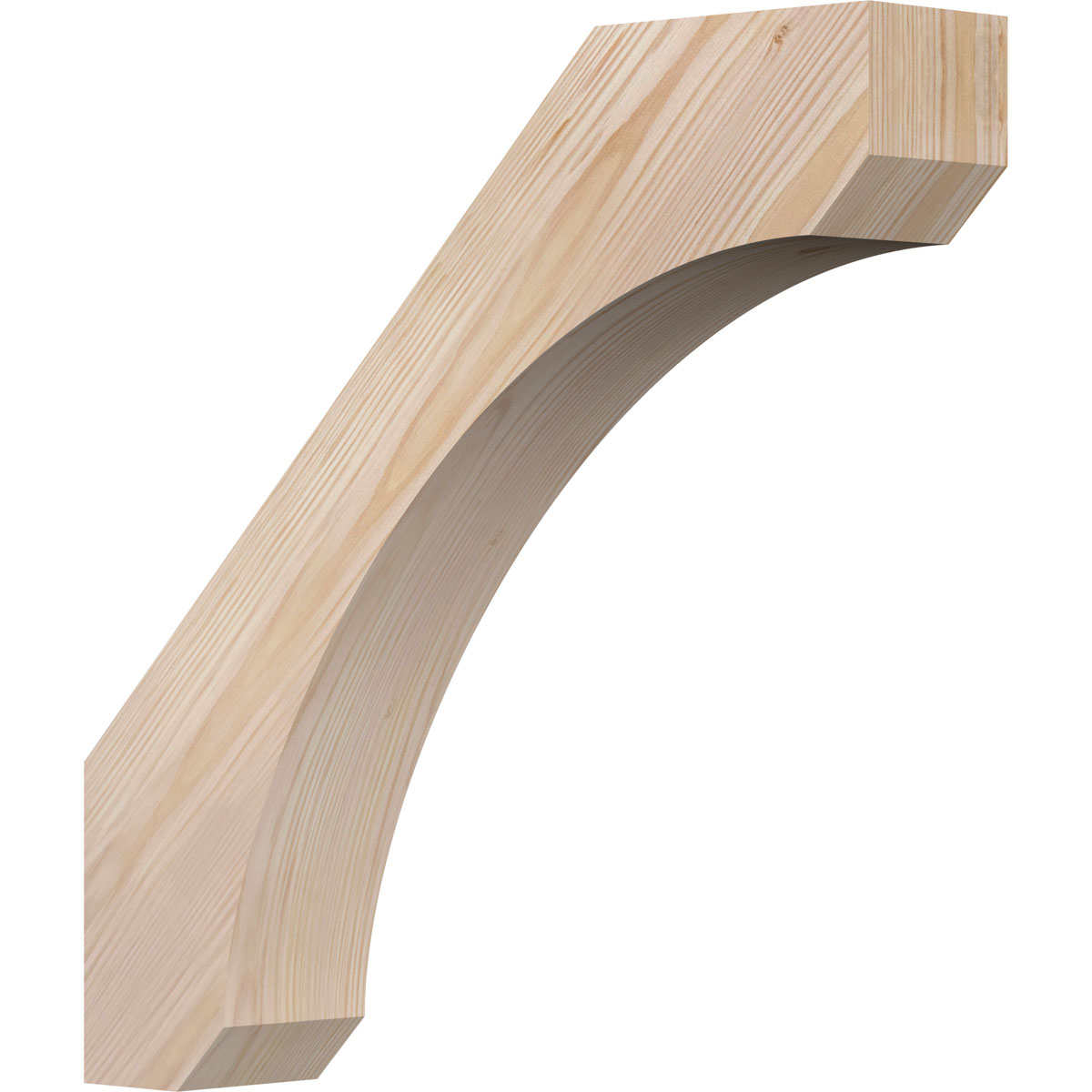 3 1/2"W x 18"D x 18"H Legacy Smooth Knee Brace, Douglas Fir - Walmart.com