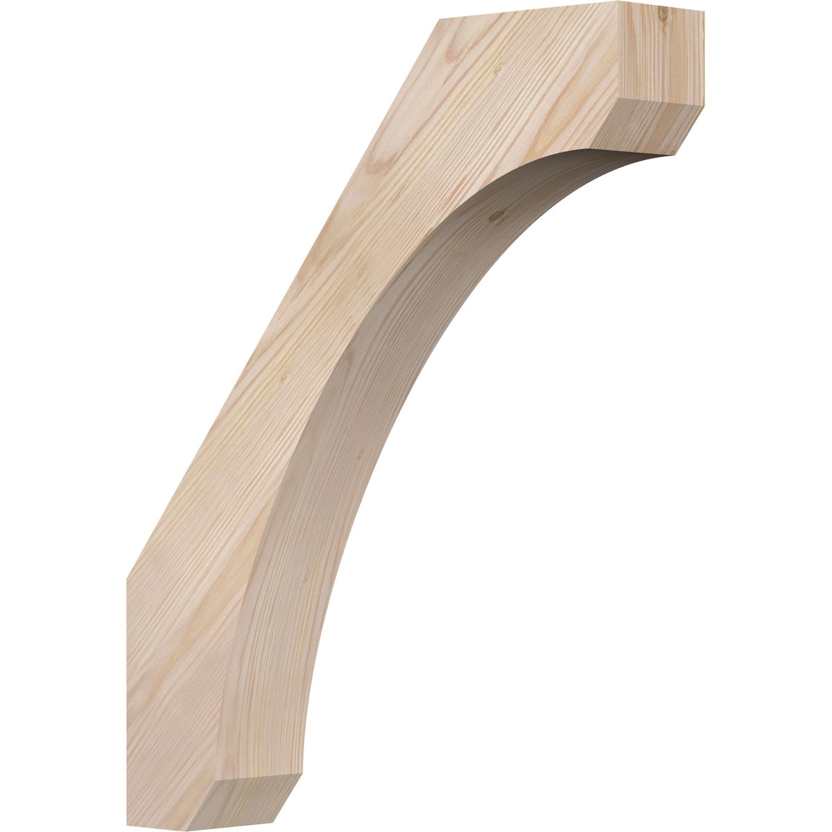 3 1/2"W x 18"D x 22"H Legacy Smooth Knee Brace, Douglas Fir - Walmart.com