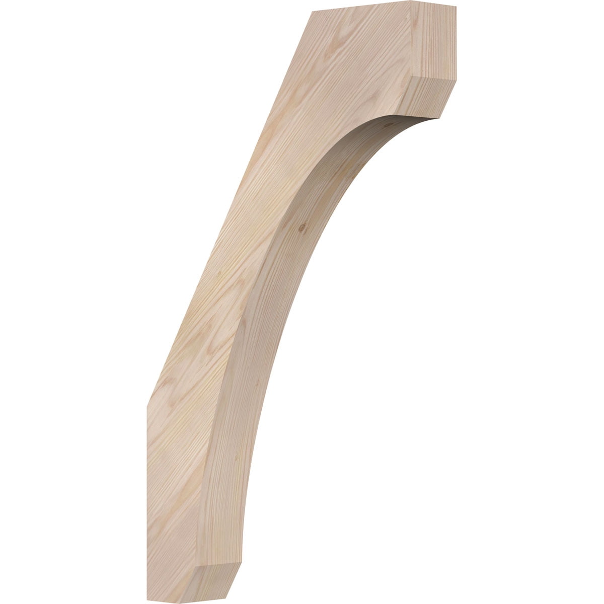 3 1/2"W x 18"D x 30"H Legacy Smooth Knee Brace, Douglas Fir - Walmart.com