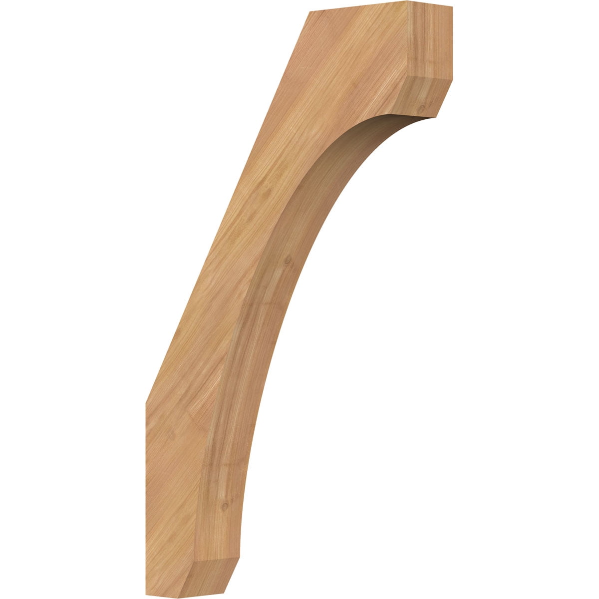 3 1/2"W x 18"D x 30"H Legacy Smooth Knee Brace, Western Red Cedar ...
