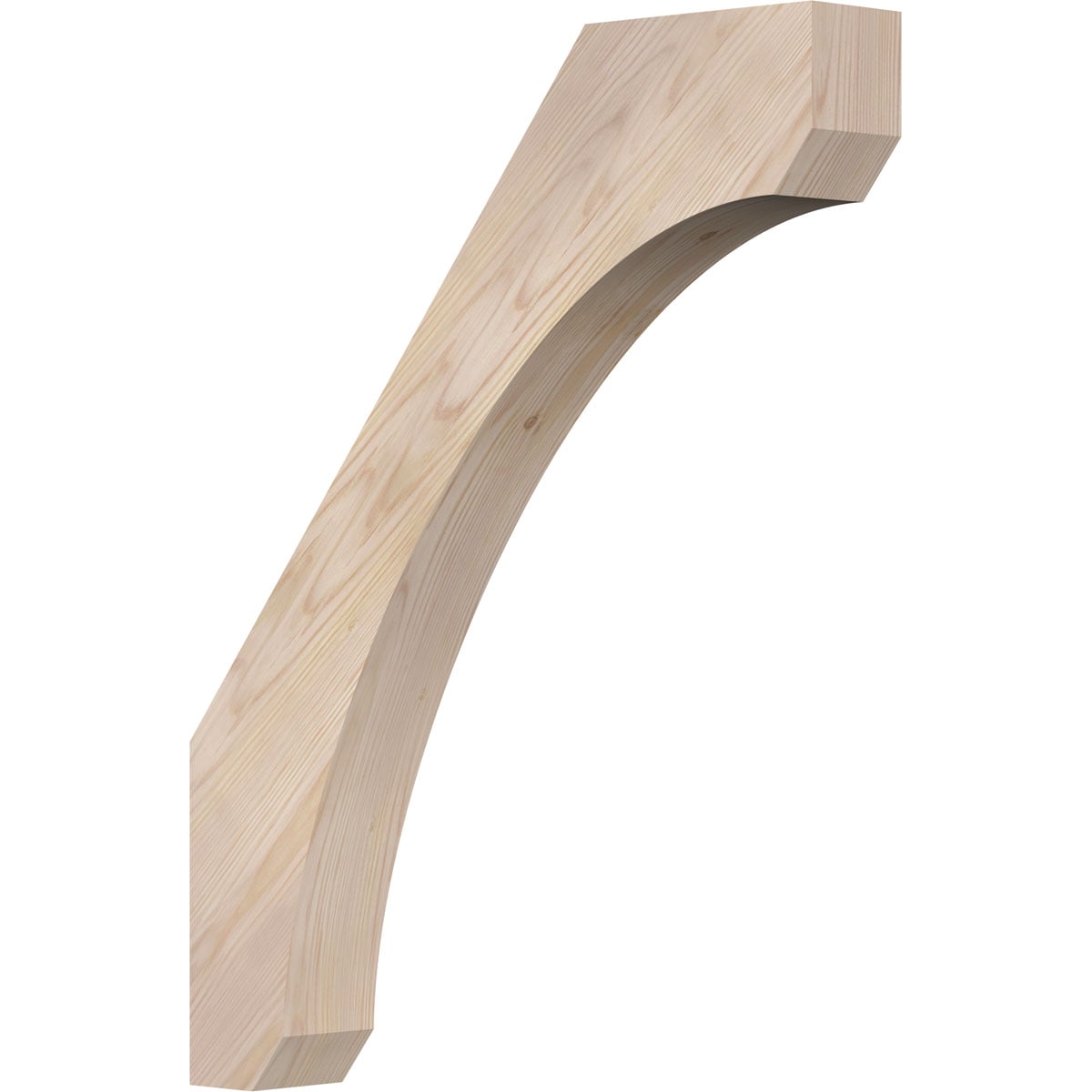 3 1/2"W x 22"D x 28"H Legacy Smooth Knee Brace, Douglas Fir - Walmart.com