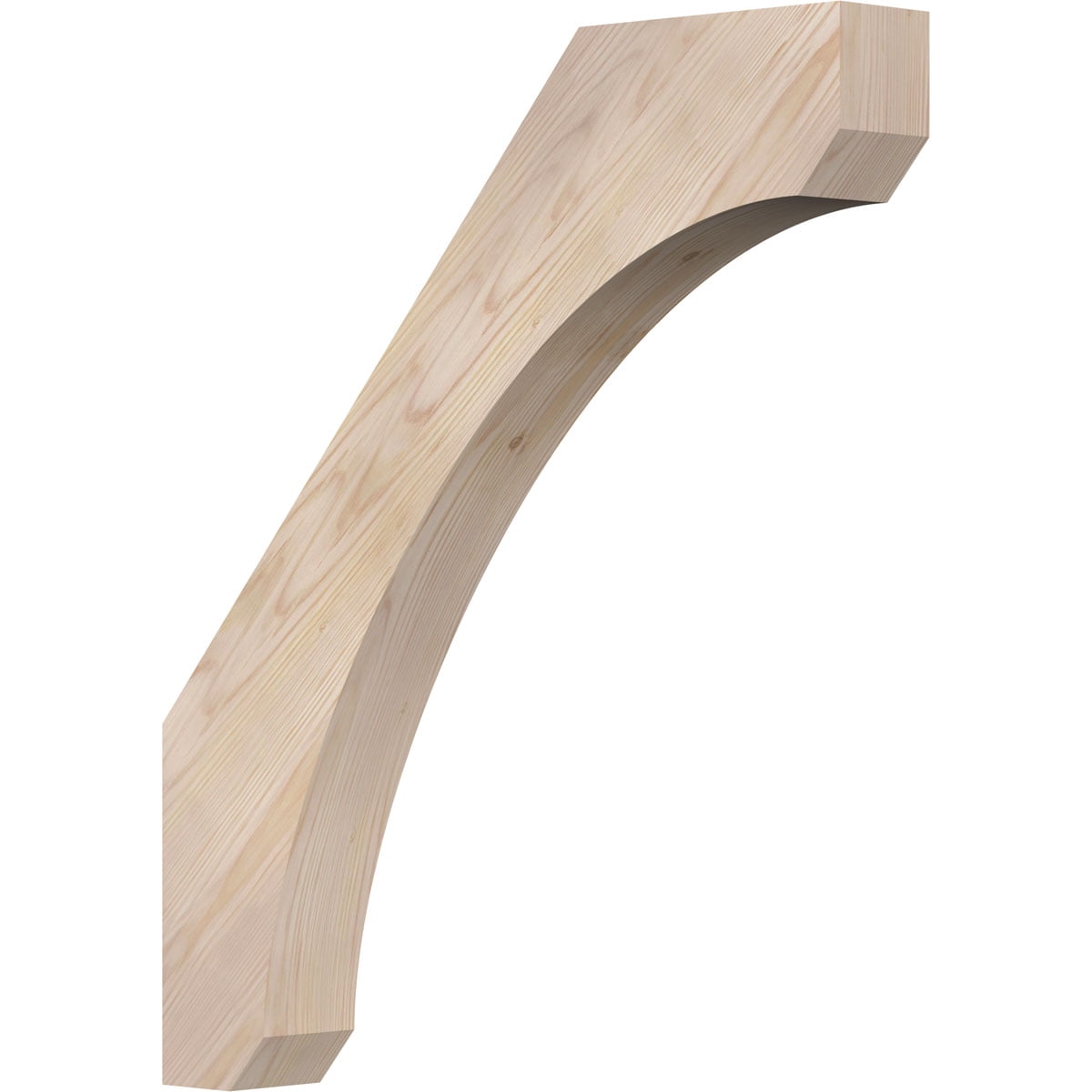 3 1/2"W x 24"D x 28"H Legacy Smooth Knee Brace, Douglas Fir - Walmart.com