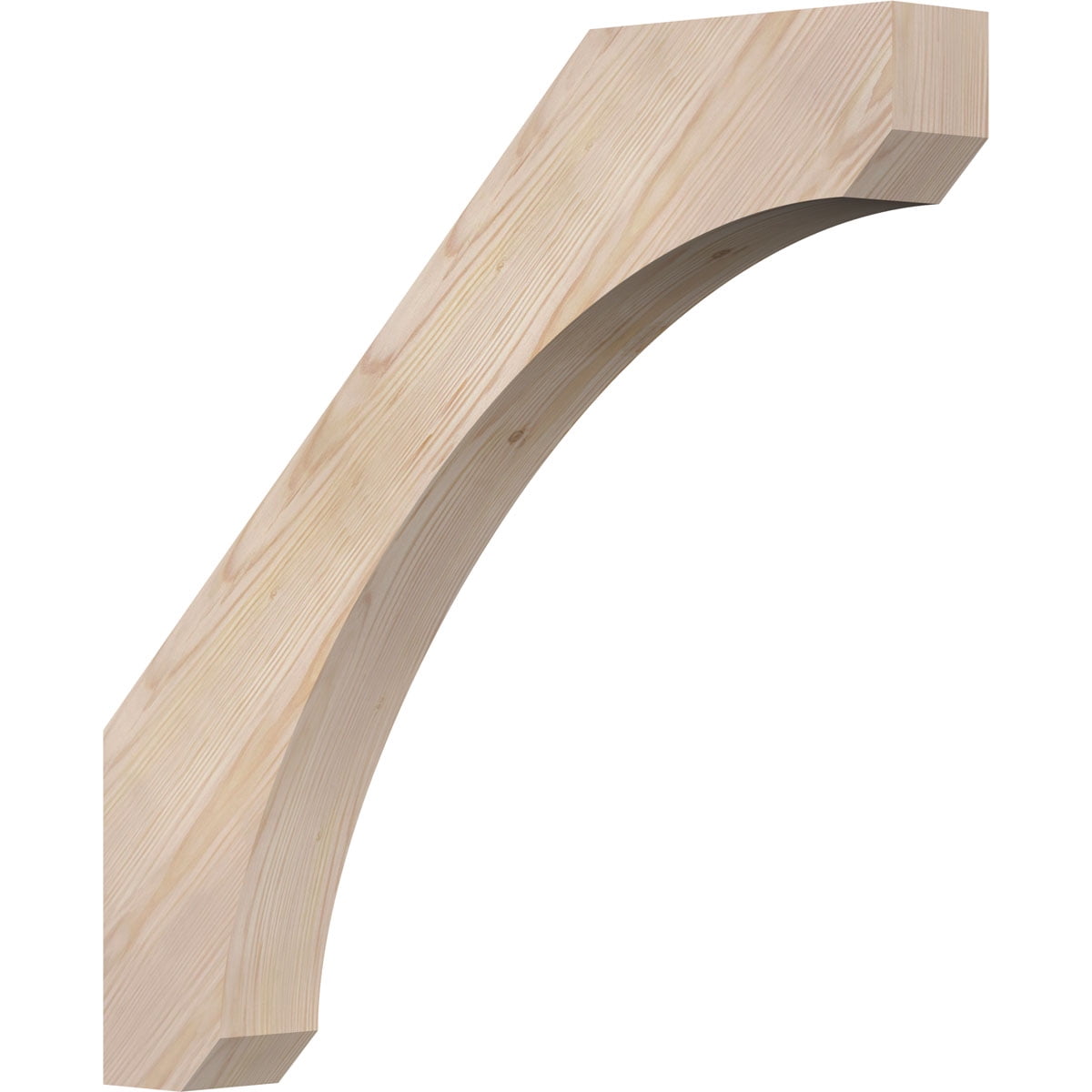3 1/2"W x 26"D x 26"H Legacy Smooth Knee Brace, Douglas Fir - Walmart.com