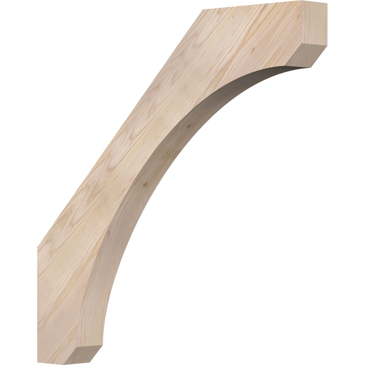 3 1/2"W x 32"D x 32"H Legacy Smooth Knee Brace, Douglas Fir - Walmart.com