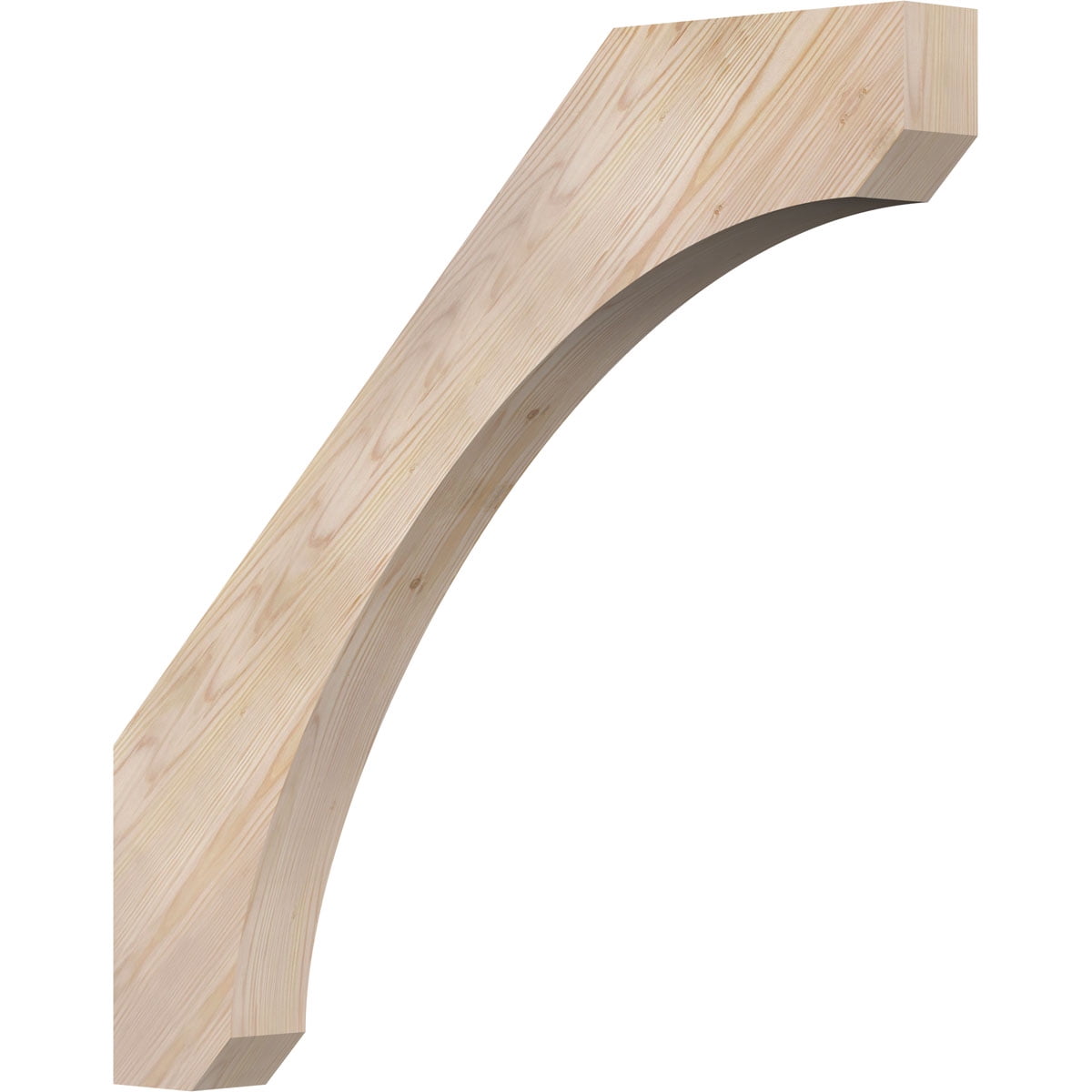 3 1/2"W x 34"D x 34"H Legacy Smooth Knee Brace, Douglas Fir - Walmart.com