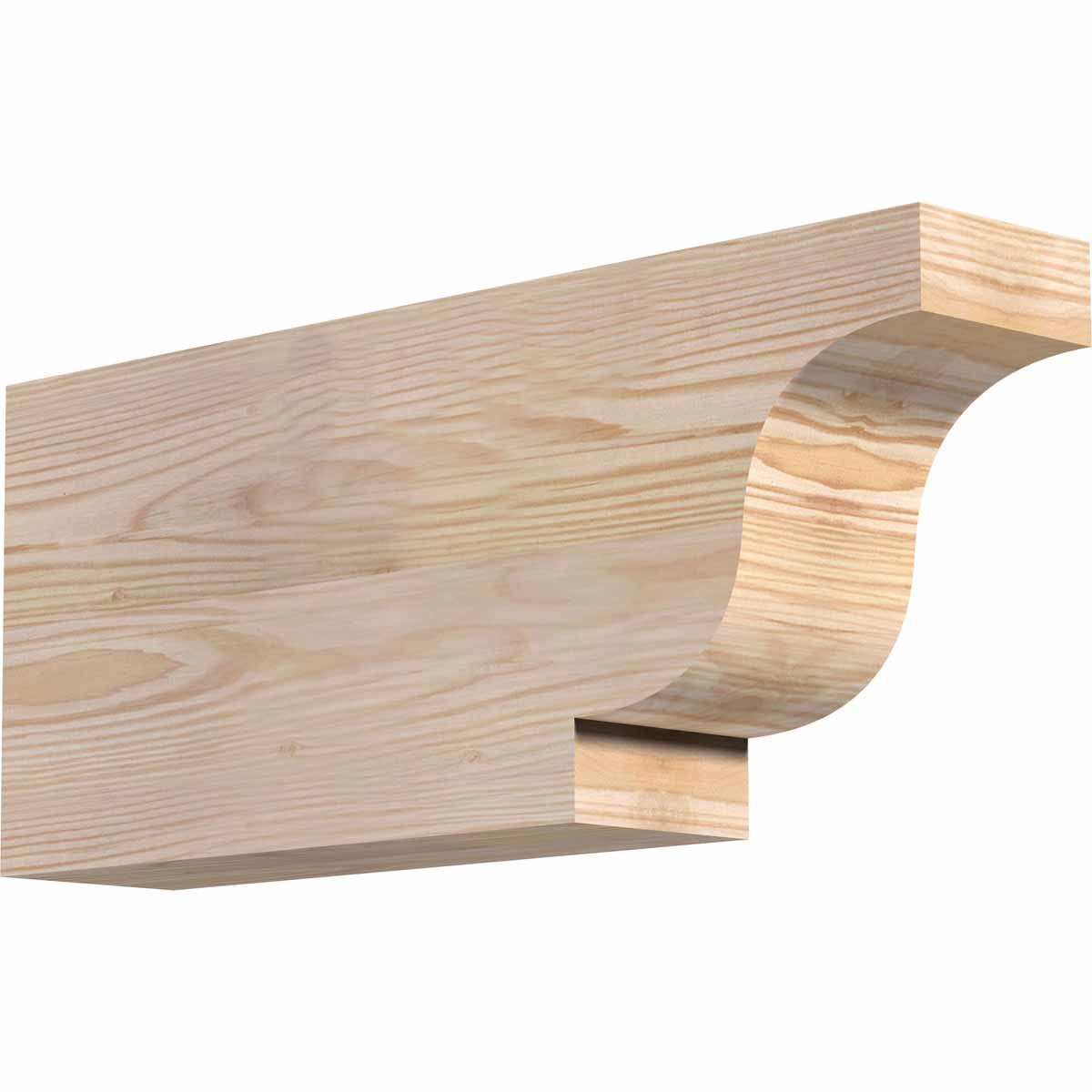 3 1/2"W x 8"H x 18"L Newport Smooth Rafter Tail, Douglas Fir - Walmart.com