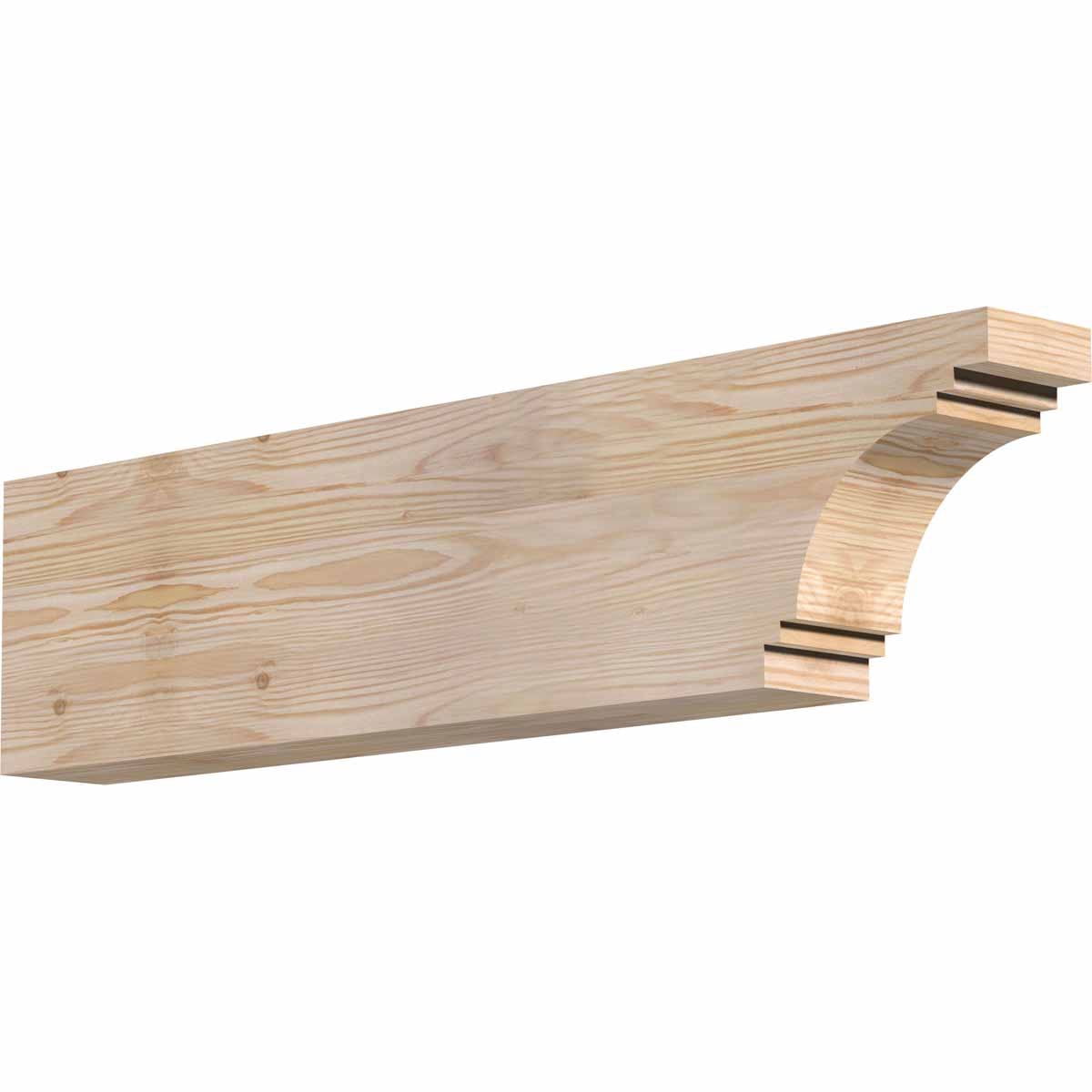 3 1/2"W x 8"H x 32"L Pescadero Smooth Rafter Tail, Douglas Fir ...