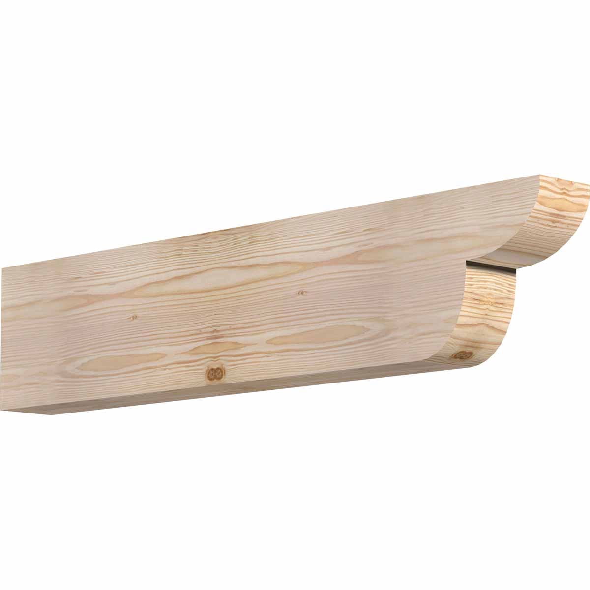 3 1/2"W x 8"H x 36"L Crestline Smooth Rafter Tail, Douglas Fir ...