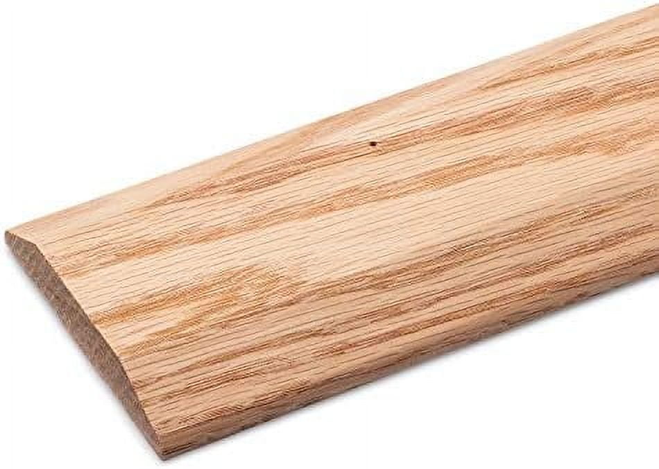 3 1/2" Wide x 5/8" High Unfinished Red Oak Threshold (4 FT Long ...