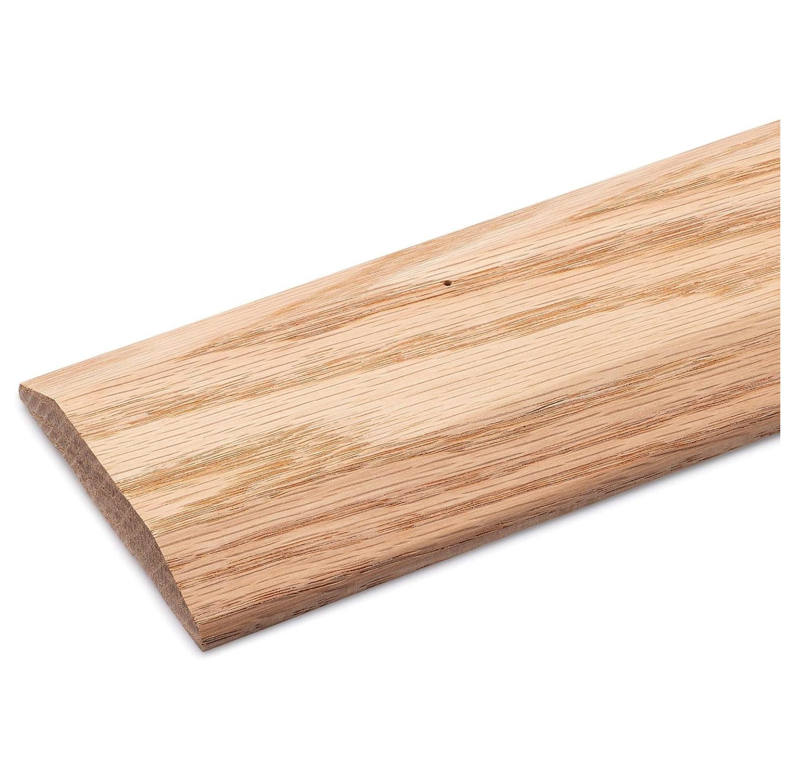 3 1/2" Wide x 5/8" High Unfinished Red Oak Threshold (4 FT Long ...