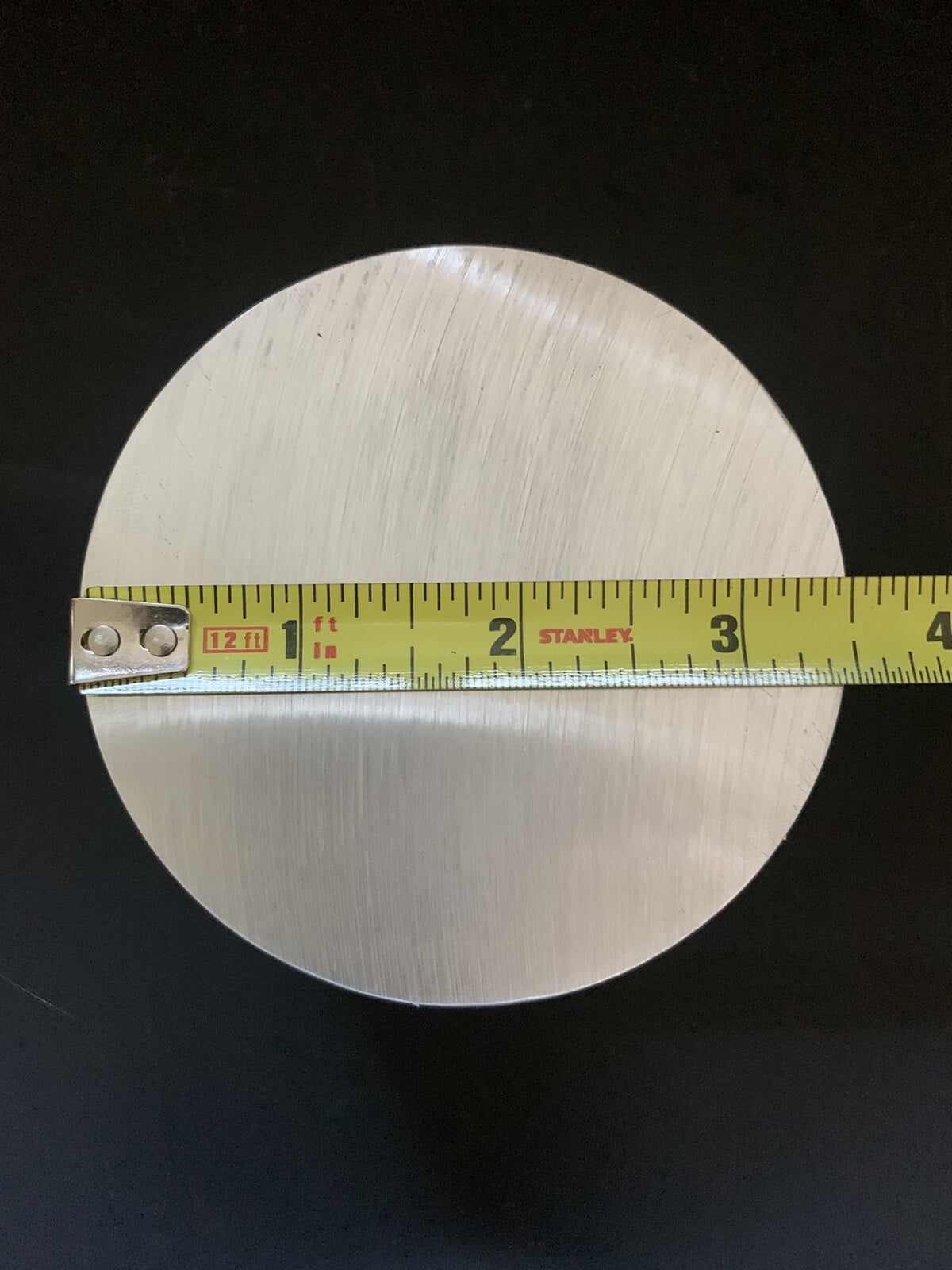 3-1/2” X 12” Long Aluminum Round Rod Solid 6061-T6 3.5 Bar Stock ...