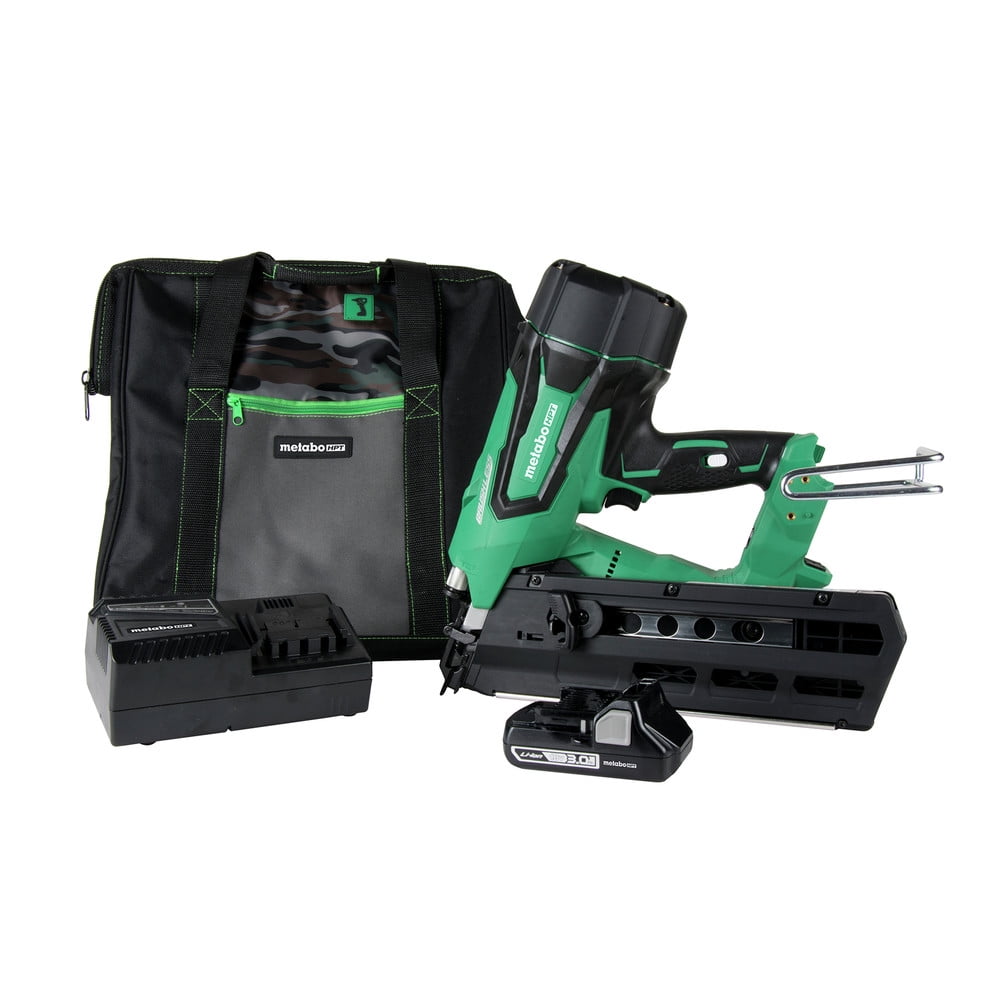 3-1/2 in. 18V Brushless Full Round Head Framing Nail Gun Kit - Walmart.com
