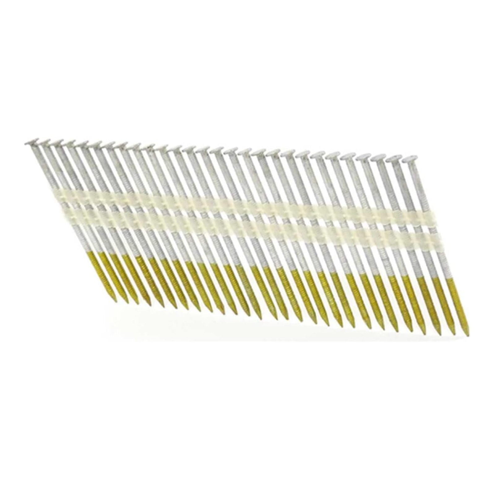 3 1/2" x .131 Ring A153-D HOT DIP Strip Nails 21 Degree 1M Box ...