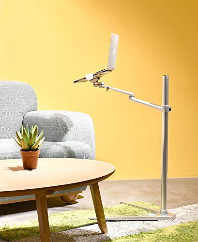 3 in 1 360 Degree Rotating Height Adjustable Laptop Tablet Stand for ...