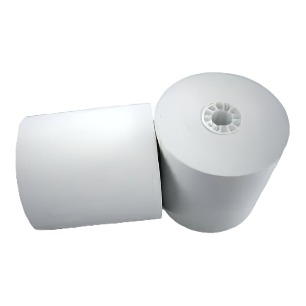 3 1/8 in. x 230 ft. White Thermal Paper Rolls, 50 Rolls/Case for ...