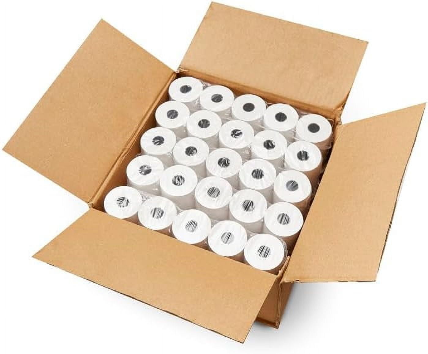 3 1/8” x 119' Thermal Receipt Paper Rolls Compatible with Most Star ...