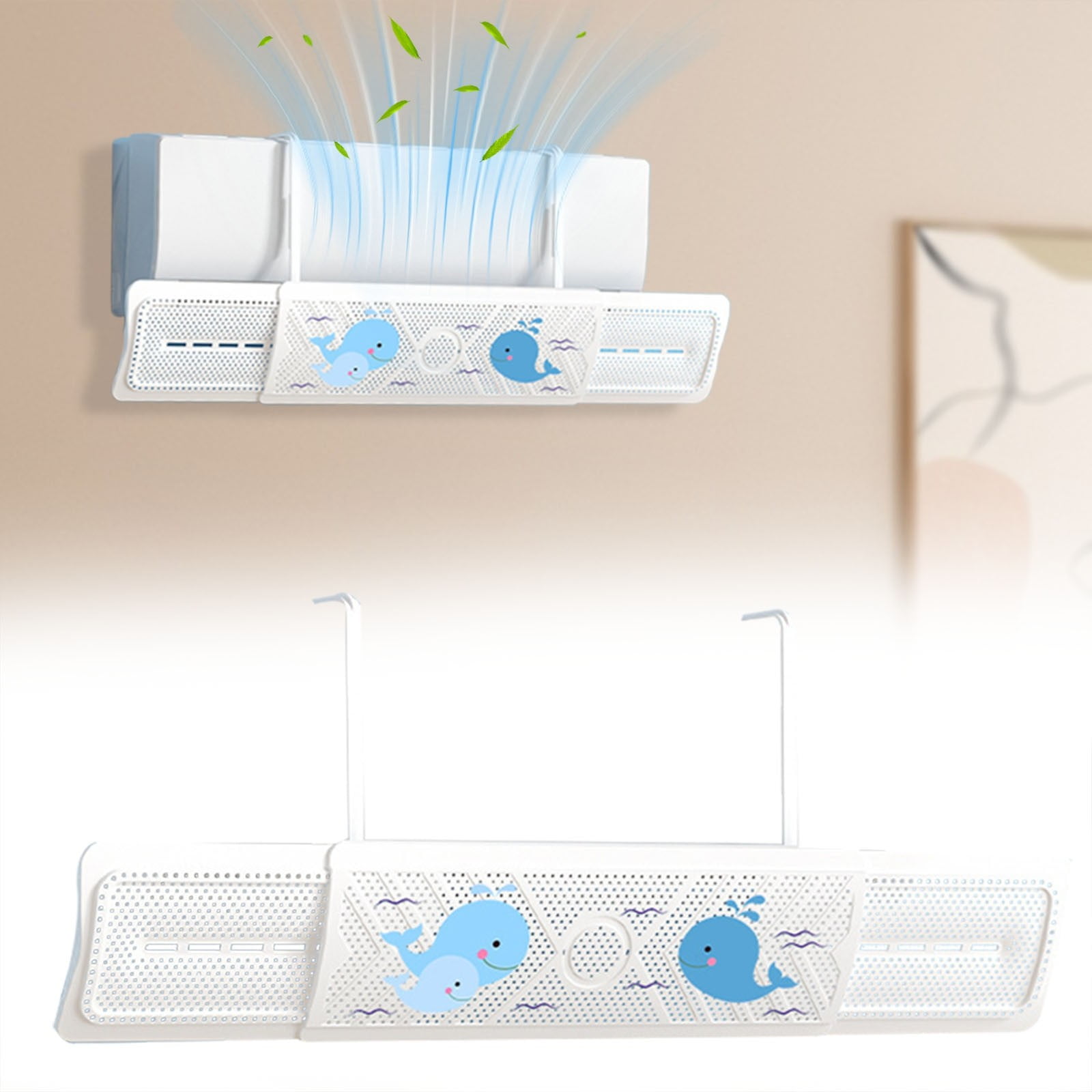 3 in 1 Adjustable Air Conditioner Deflector Shield,Universal ...