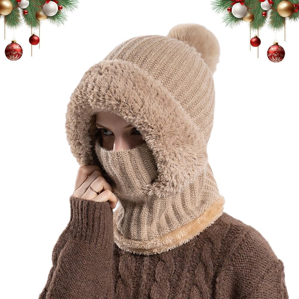 3 in 1 Beanie Hat with Scarf and Mask,Premium Warmth and Comfort ...